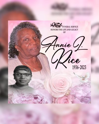 Remembering Annie L. Rice | Obituaries
